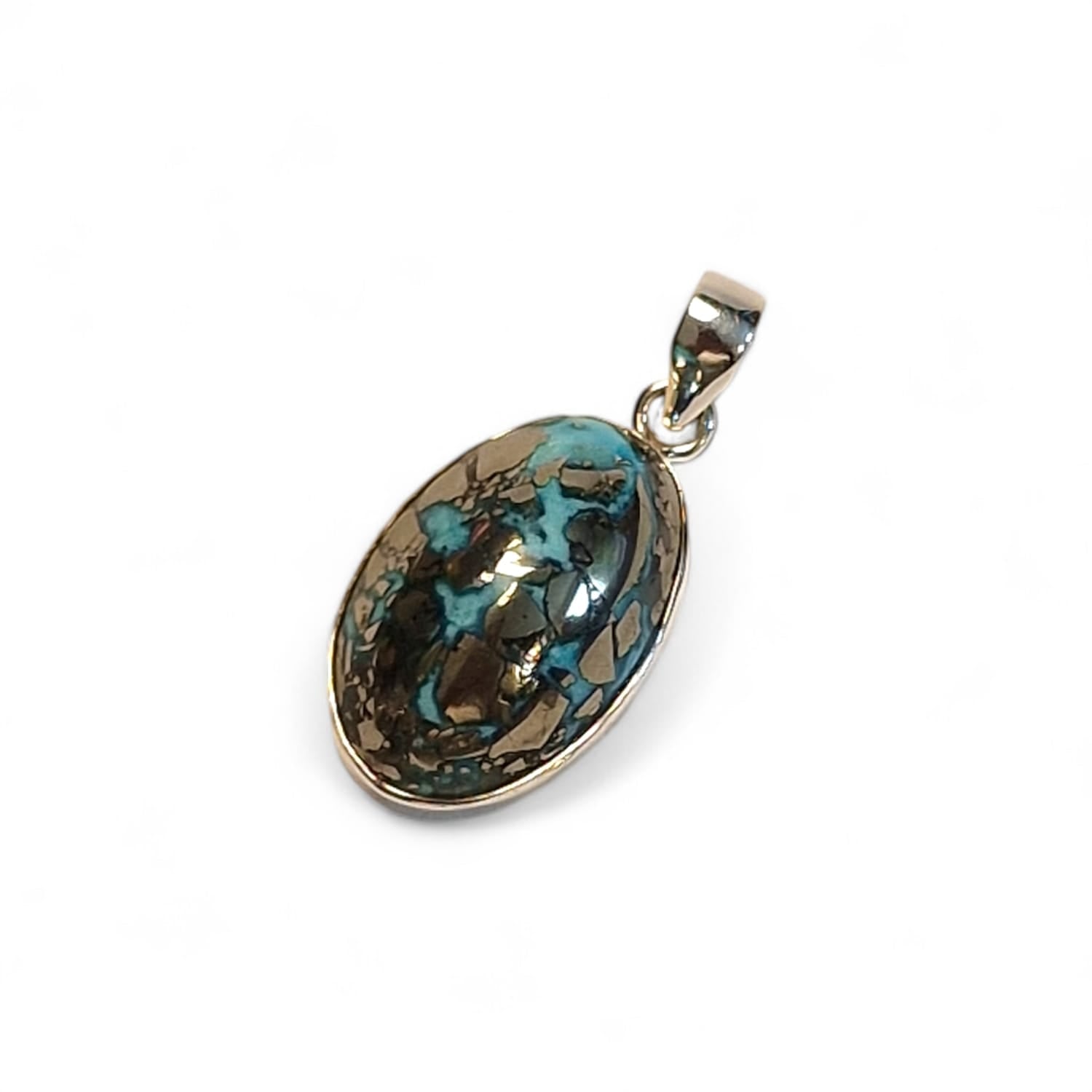 Persian Turquoise Sterling Silver Pendant – The Stone of Wisdom and Se ...