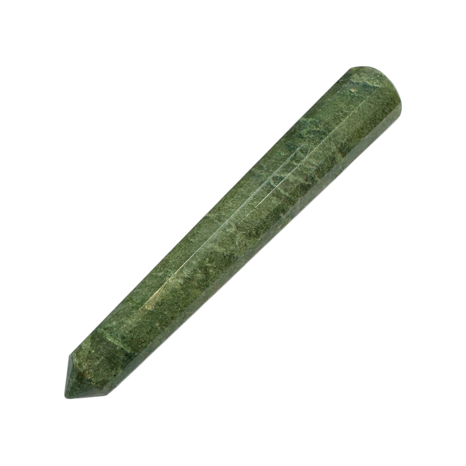 Smooth Green Garnet Massage Wand – Healing & Regeneration | GeoFossils ...