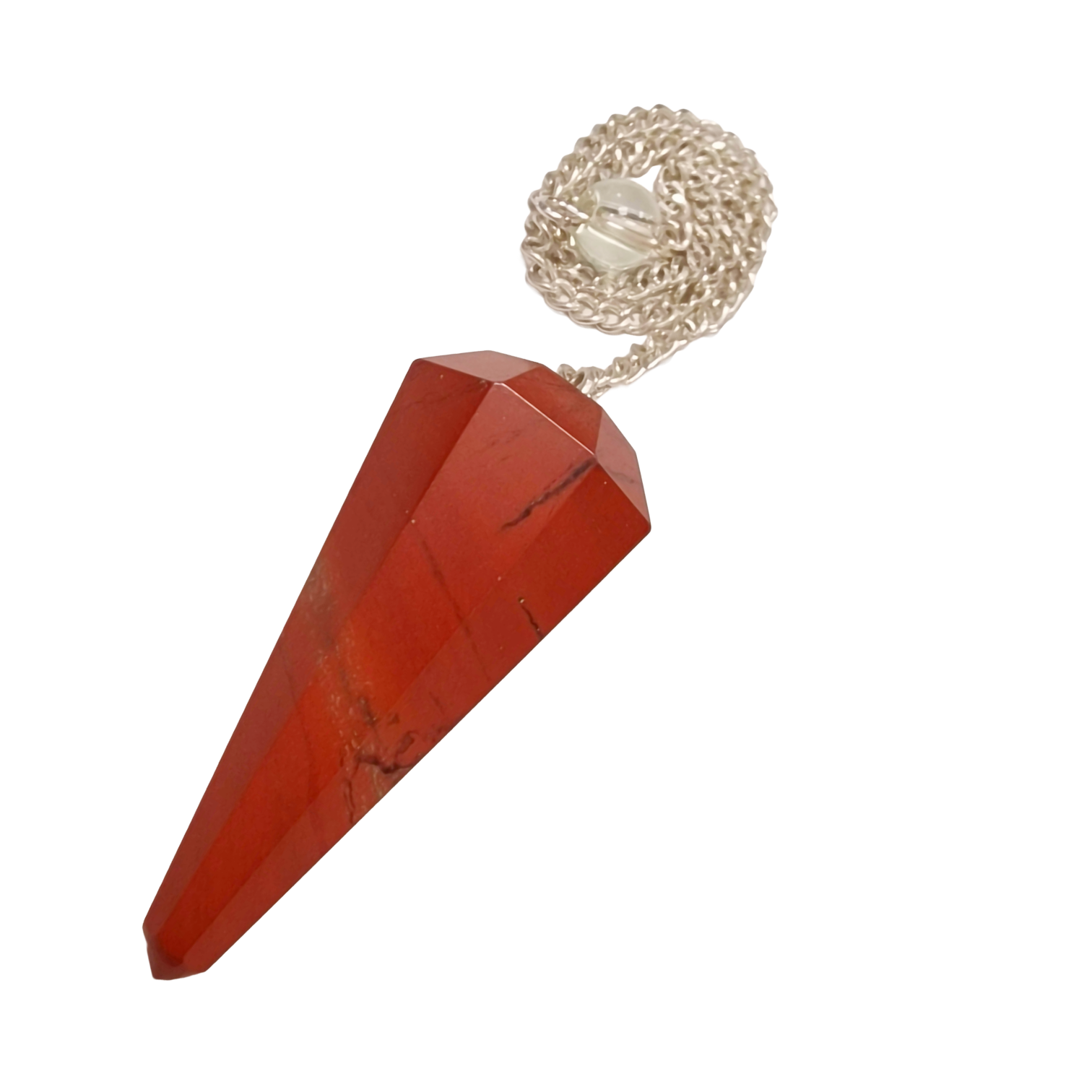 Red Jasper Pendulum – Strength & Grounding – GeoFossils