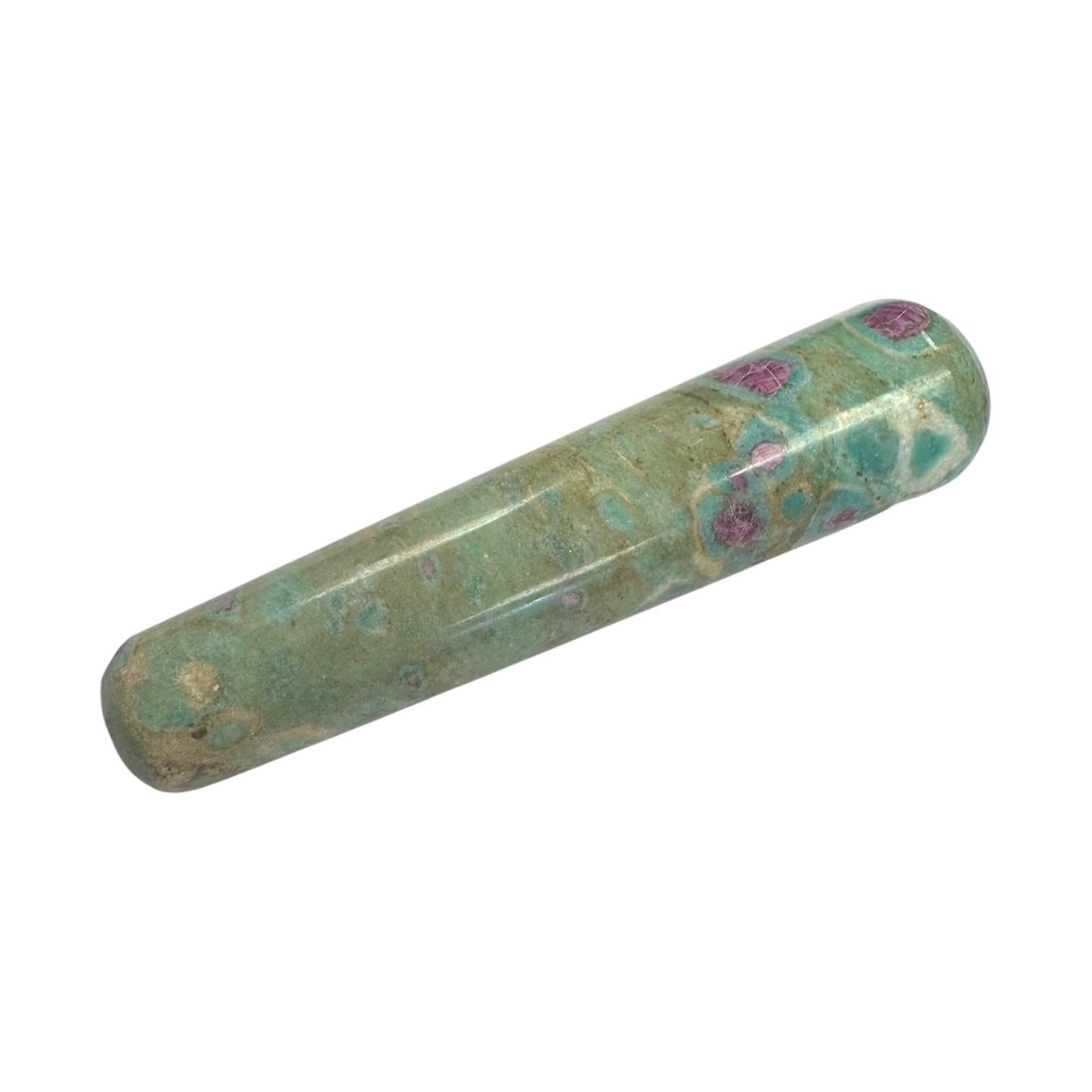 Smooth Ruby in Fuchsite Massage Wand – Heart Healing & Vitality ...