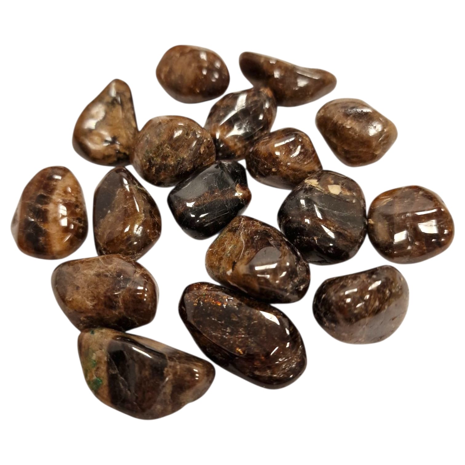 Sphalerite in Zincite Tumble Stone – Crystal of Grounded Vitality ...
